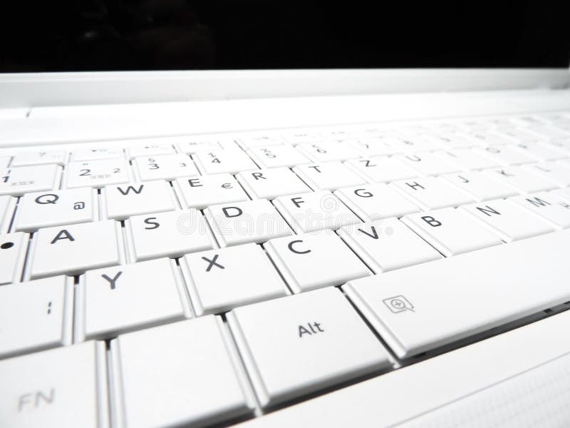 White Computer Mouse and Keypad Stock Image - Image of keypad, close ...