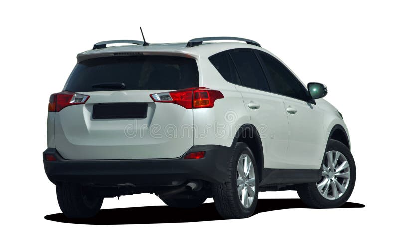 Silver Subcompact Car 5 Door Hatchback Variety of Angles. Stock Image ...