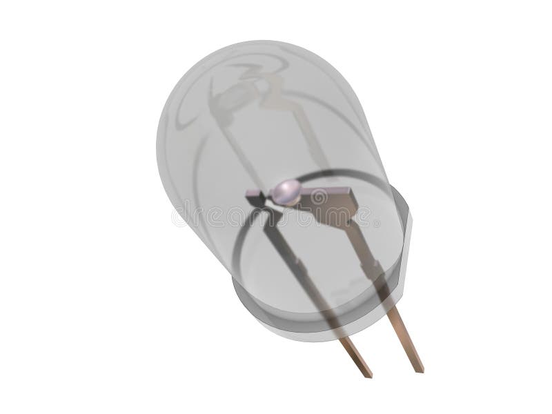 White LED stock illustration. Illustration of shine, transparent - 12285121