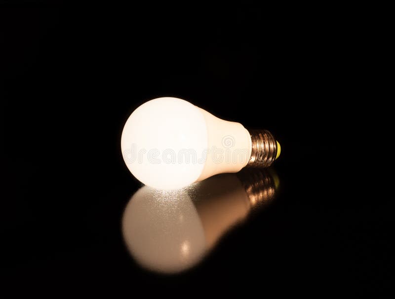White led bulb stock photo. Image of white, bulb, energy - 70396694
