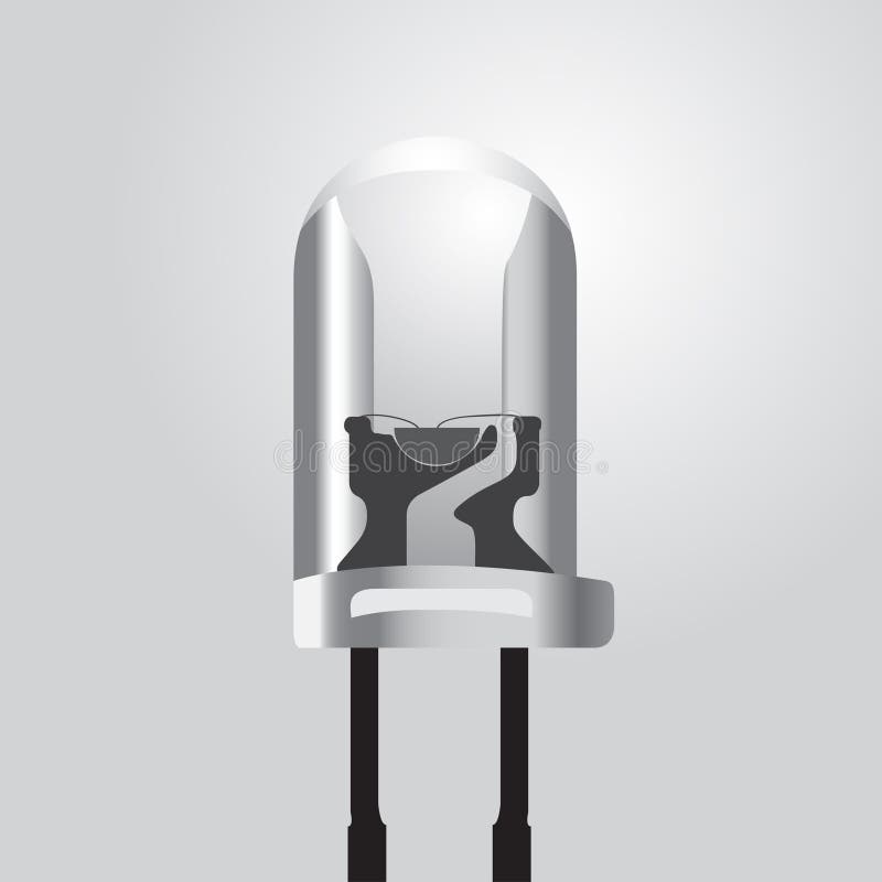 White LED stock vector. Illustration of environment, light - 45307712