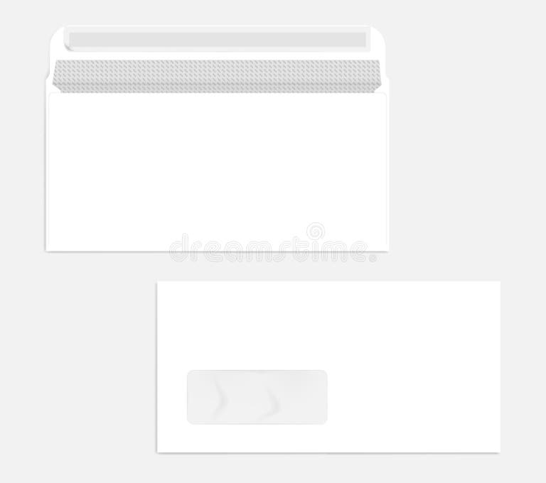 Open Dl Envelope Stock Illustrations – 105 Open Dl Envelope Stock ...