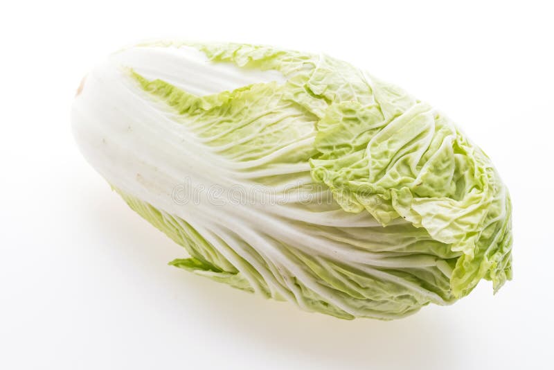 White Lettuce or White Cabbage Stock Photo - Image of vegetarian, food ...