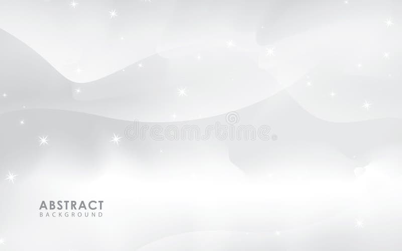 White Light Abstract Geometric Background Vector Stock Vector ...