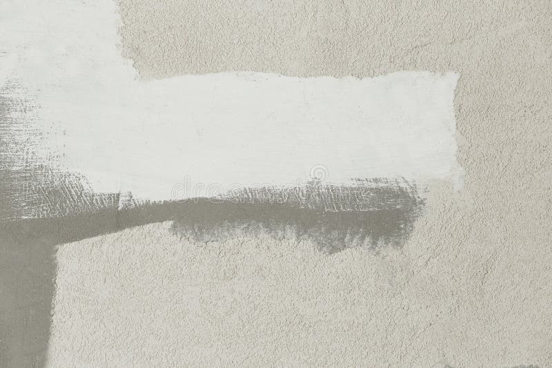 White Light Beige Paint Brush Strokes Abstract Wall Design Surface ...