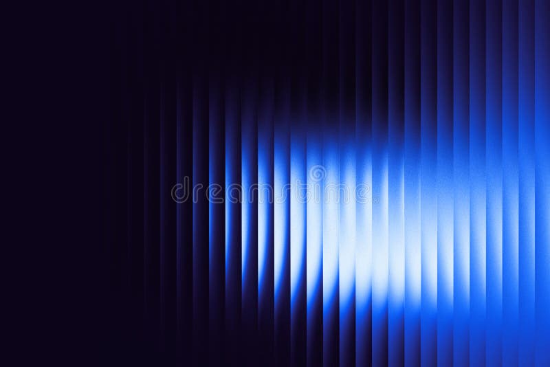 White-light Blue-blue Gradient with a Glass Effect on a Black ...