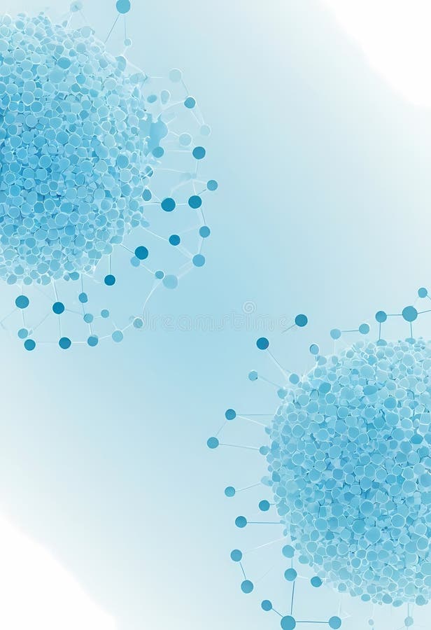 White and Light Blue Medical Abstract Gradient Background with ...