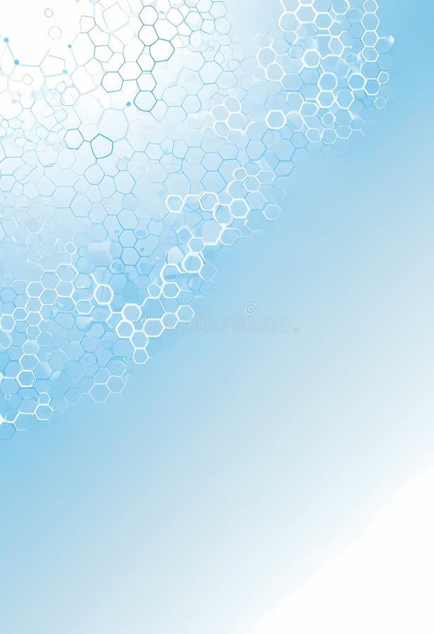 White and Light Blue Medical Abstract Gradient Background with ...
