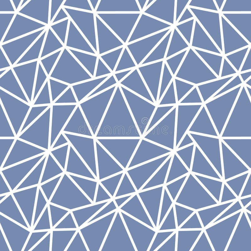 Abstract Seamless Pattern with White Asymmetrical Chaotic Net Stock ...