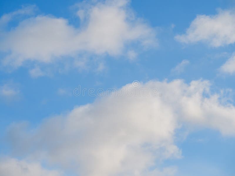 White Light Clouds Against a Smile Blue Sky Stock Image - Image of ...