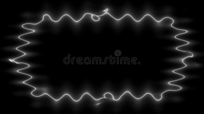 Abstract Light Frame stock video. Video of white, lines - 335519679