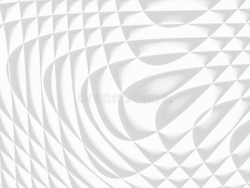 White and Light Grey Futuristic Pattern. Monochromatic Design for ...