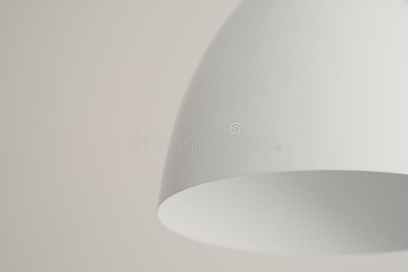 White Dome Lamp stock image. Image of white, modern - 210764449