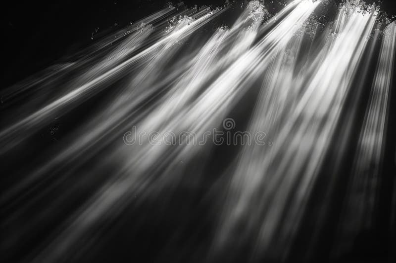 White Light Rays, Isolated on Black Background, High Resolution ...