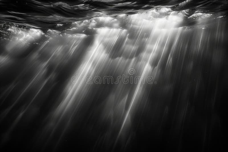 White Light Rays, Isolated on Black Background, High Resolution ...