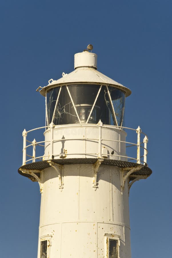 White Lighthouse stock photo. Image of glass, white, windows - 19377430