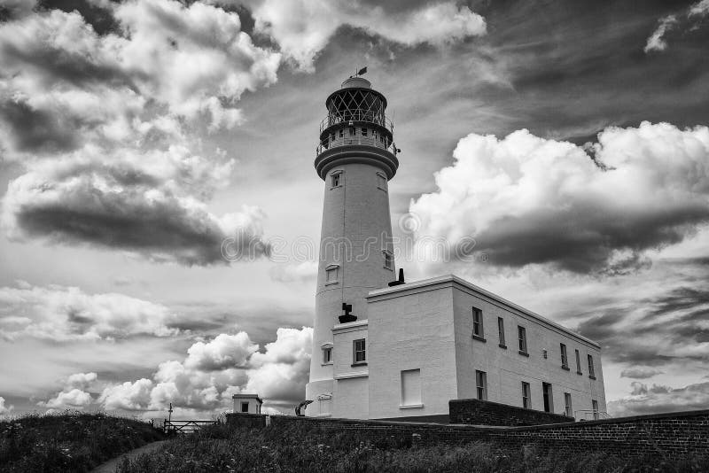 White Lighthouse stock photo. Image of britain, travel - 27645120