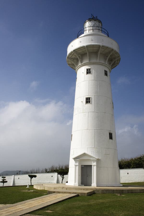 The White Lighthouse stock photo. Image of ocean, protection - 6955264