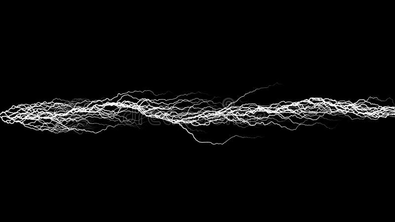 White Lightning Thunder Energy Motion,abstract Graphic Animation ...