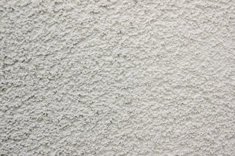 White Roughcast Lime Mortar Plaster Wall Background Texture Stock Image ...