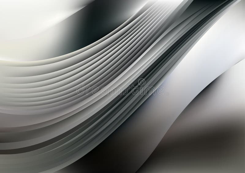 White Line Abstract Background Vector Illustration Design Stock Vector ...
