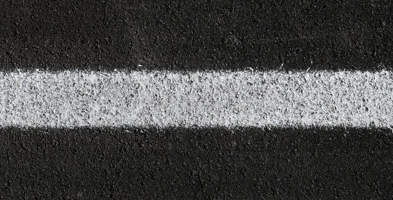 White Line Asphalt Road Marking, Top View Stock Image - Image of travel ...
