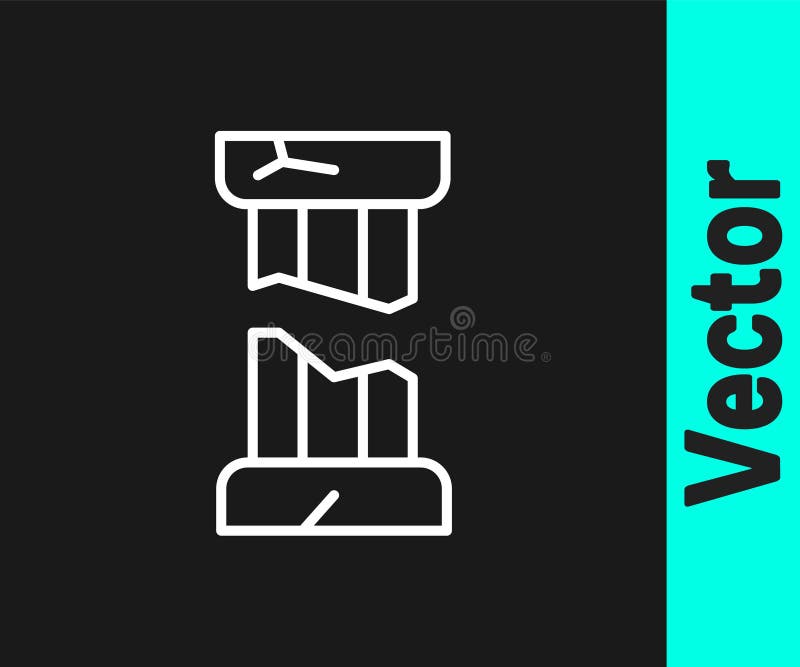 Broken Columns Stock Illustrations – 208 Broken Columns Stock ...