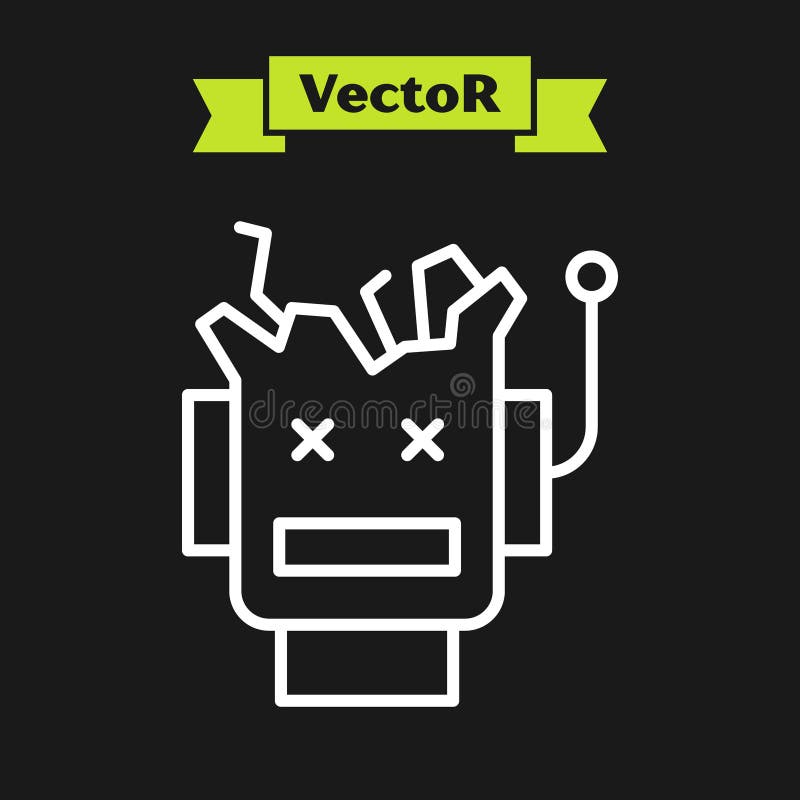 Broken Machine Black Symbol Stock Illustrations – 1,302 Broken Machine ...