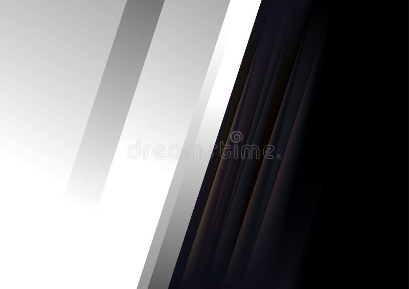 White Line Creative Background Vector Illustration Design Stock Vector ...
