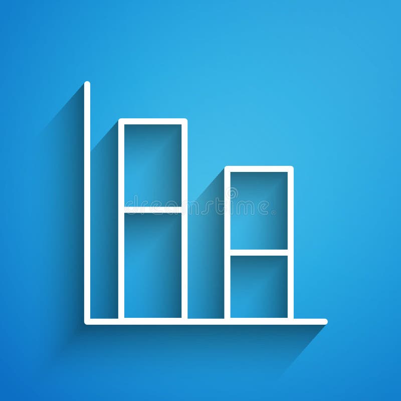 White Line Graph, Schedule, Chart, Diagram, Infographic, Pie Graph Icon ...