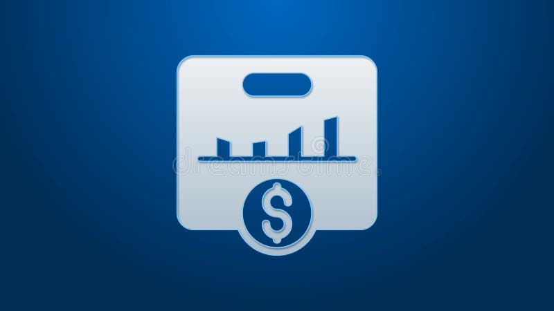 Blue KPI - Key Performance Indicator Icon Isolated on Purple Background ... Blue KPI - Key Performance Indicator Icon Isolated on Purple Background ...