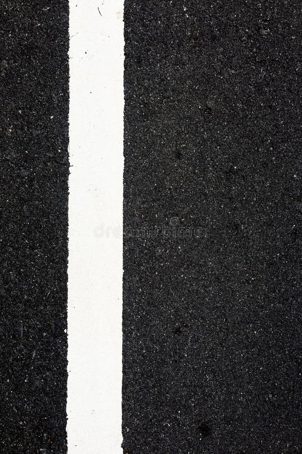 White Line of Lane on Asphalt Road Texture Stock Image - Image of ...