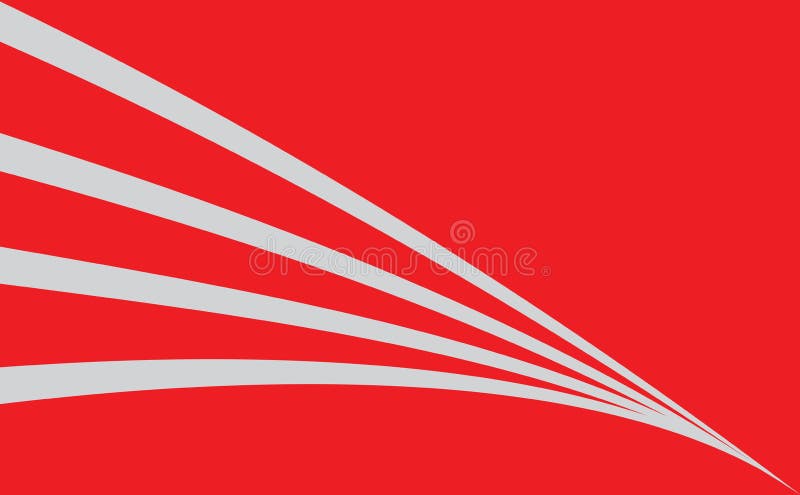 White Line in Red Background Stock Vector - Illustration of shape ...