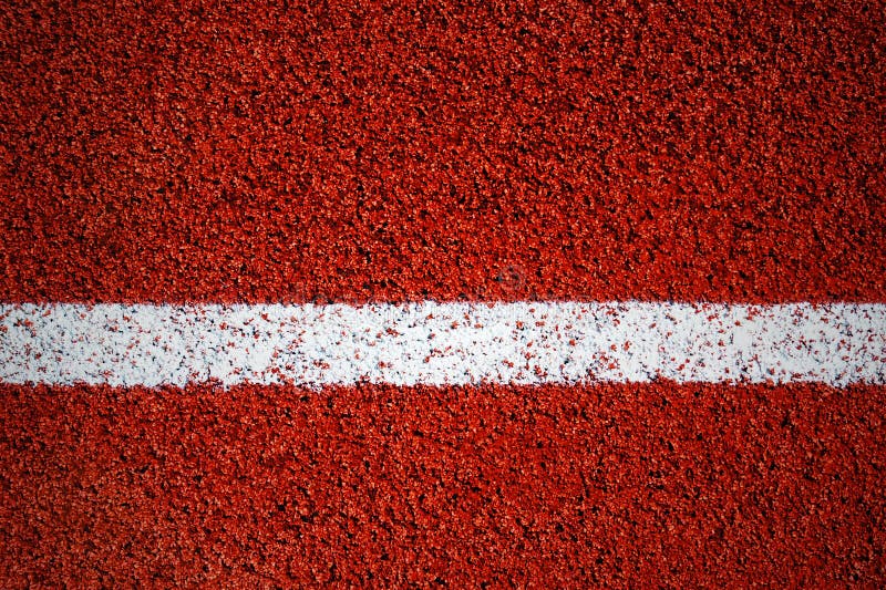 White Line on a Surface of Running Track Texture, Background, V Stock ...