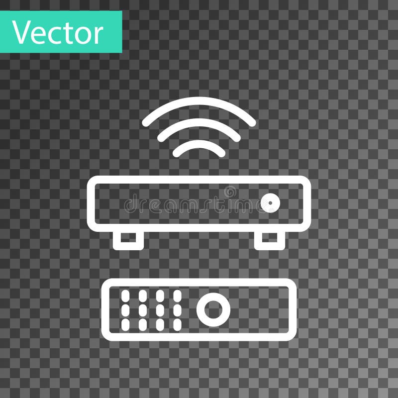 White Line Wireless Multimedia and TV Box Receiver and Player with ...