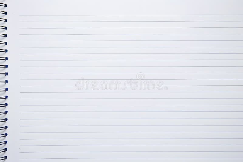White Lined Paper Background for Design Stock Illustration ...