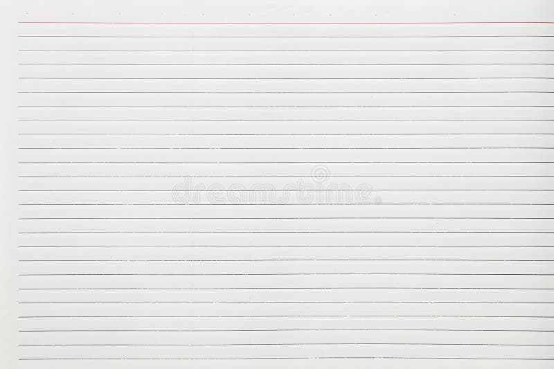 White Lined Paper Background for Design Mockup Stock Illustration ...