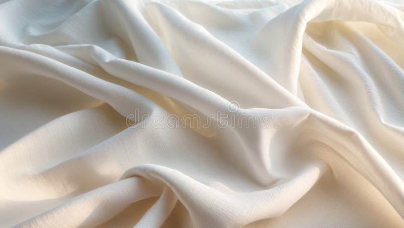 White Linen Texture Off White Fabric Background Stock Photo - Image of ...