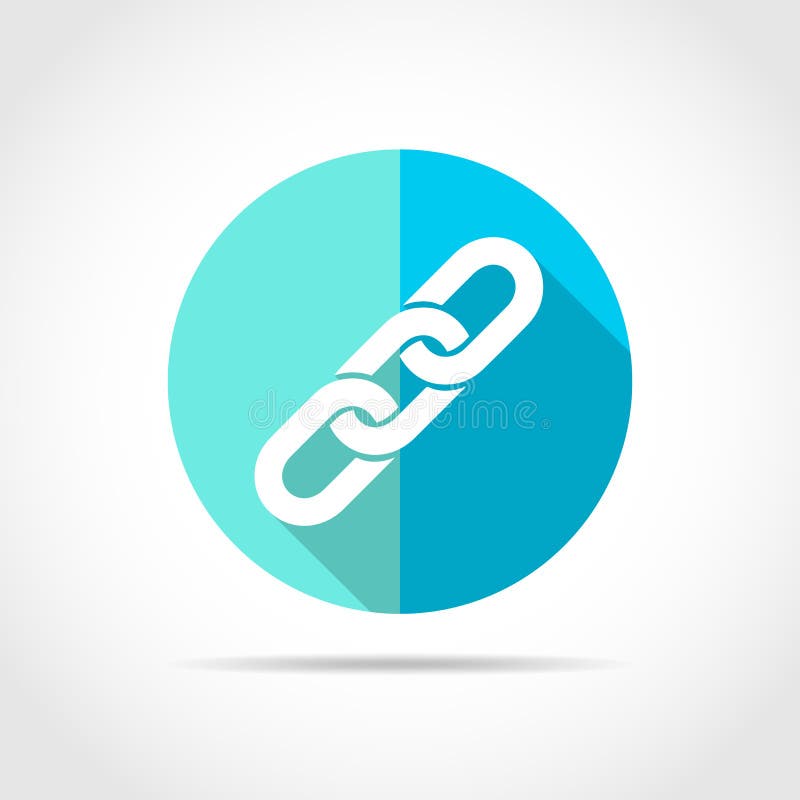 Link Icon. Vector Illustration. Stock Illustration - Illustration of ...