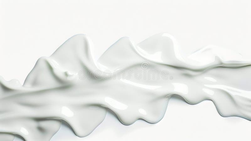 A White Liquid is Being Poured Onto a Surface Stock Image - Image of ...