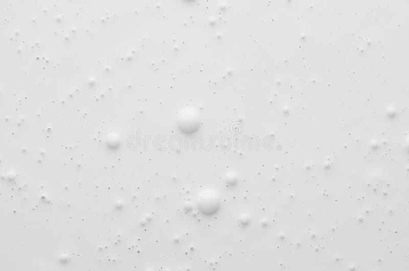 White Liquid Paint Texture with Random Bubbles and Stains As Modern ...