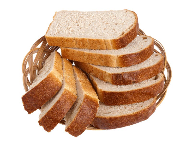 White loaf slices stock photo. Image of wheat, yellow - 18392378