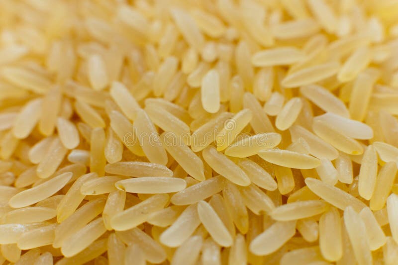 White Long Grain Rice Background Texture. Macro Shot of a Handful of ...