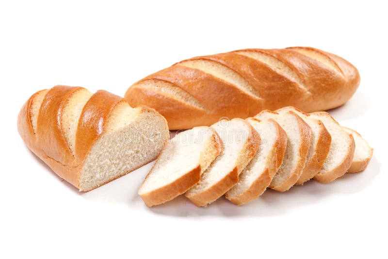 Long loaf sliced bread stock image. Image of breakfast - 20696359