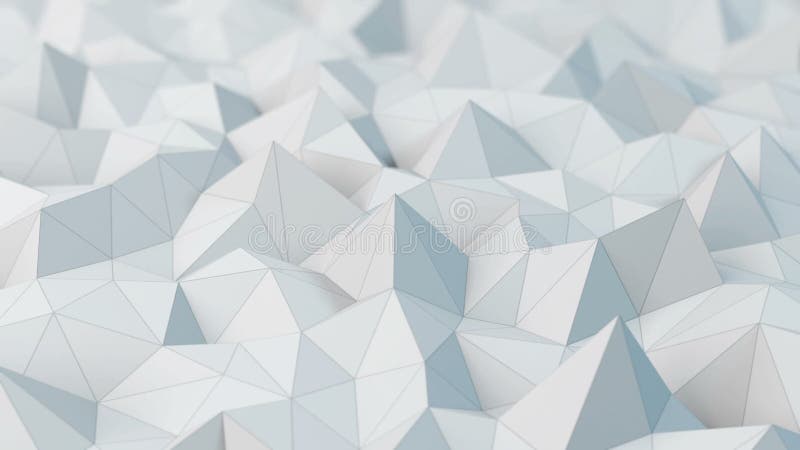 White Low Poly Abstract Background. Stock Video - Video of colour ...