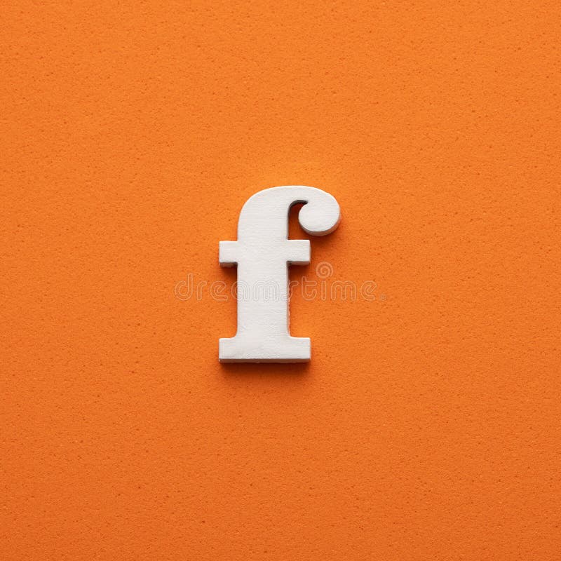 White Lowercase Letter H on Orange Foamy Background Stock Image - Image ...
