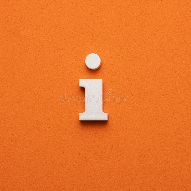 White Lowercase Letter H on Orange Foamy Background Stock Image - Image ...