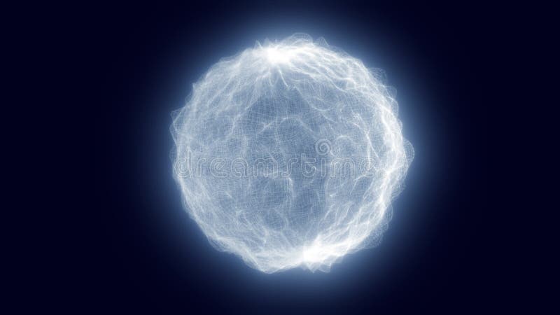 White Luminous Sphere of Flowing Light Threads and Clean Structure ...