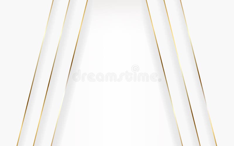 White Luxury Abstract Background with Golden Lines and Shadows. Stock ... White Luxury Abstract Background with Golden Lines and Shadows. Stock ...