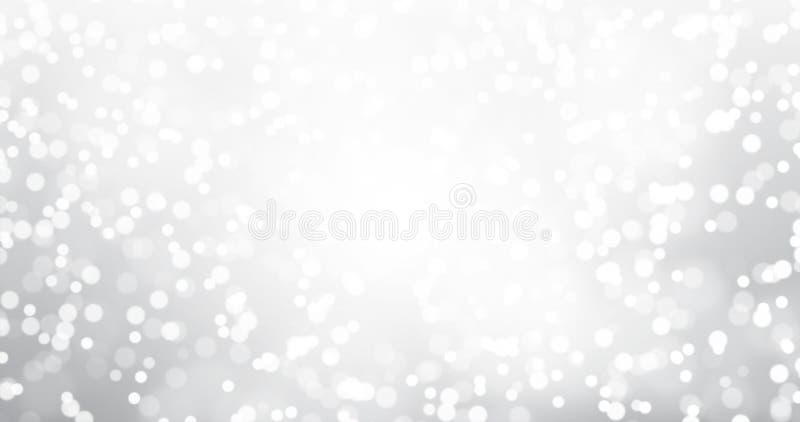 White Luxury Bokeh Background. Loop Animation Stock Video - Video of ...